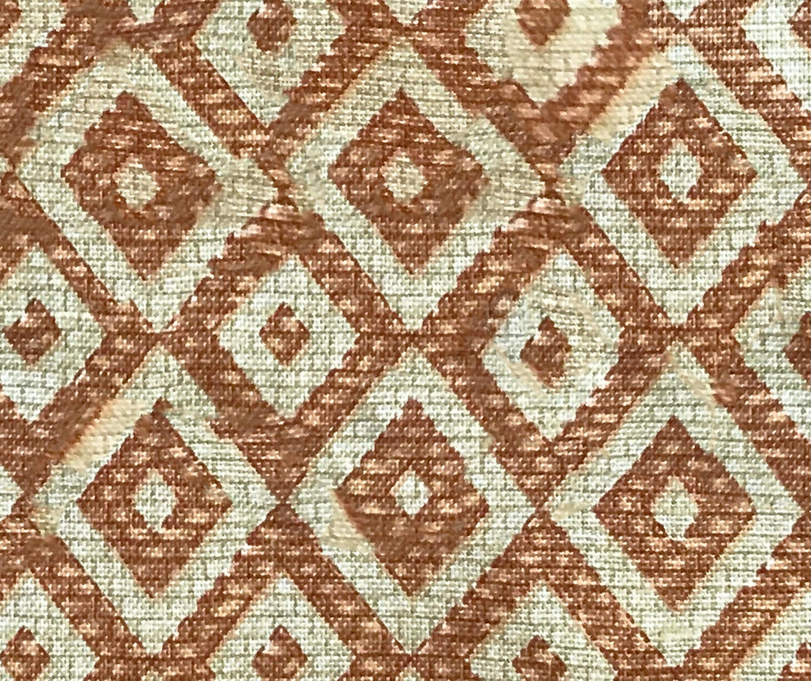 Diamond Geometric Screen Print Fabric Throw Pillow Cover Quilt - Etsy