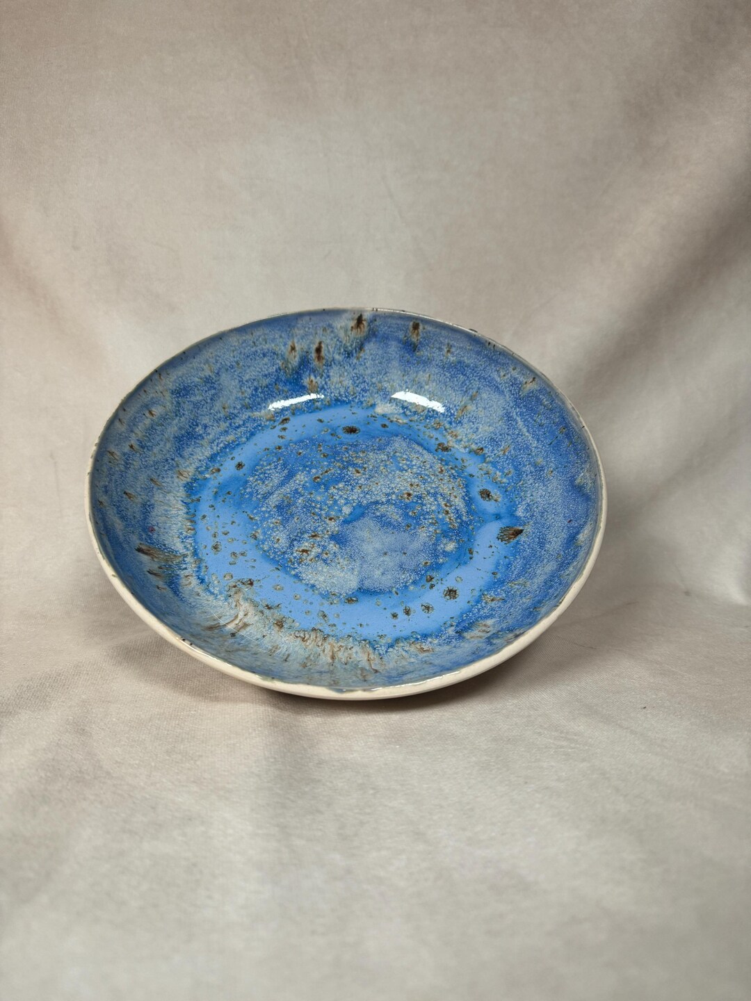 Outer Space Pie Dish | Ceramic, Handmade | Blue, Brown Glaze | Kitchenware, Baking, Cookware ...
