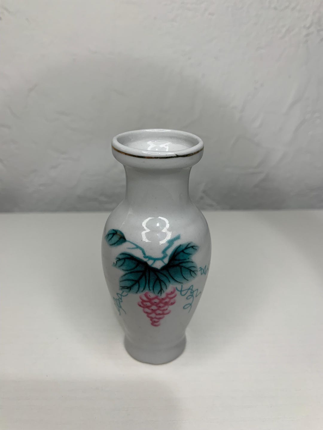 Vintage Chinese Small Floral Vase Ceramic Flower Vase - Etsy
