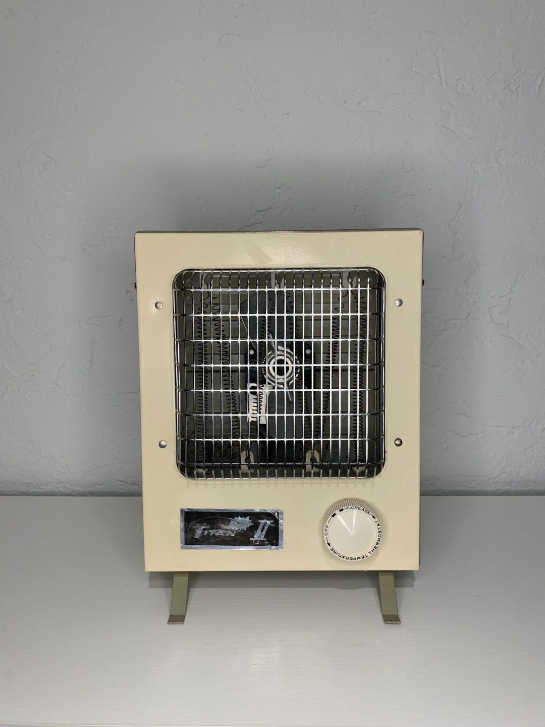 Vintage Titan II Heater Fan T112A 1250 in Green and White - Etsy