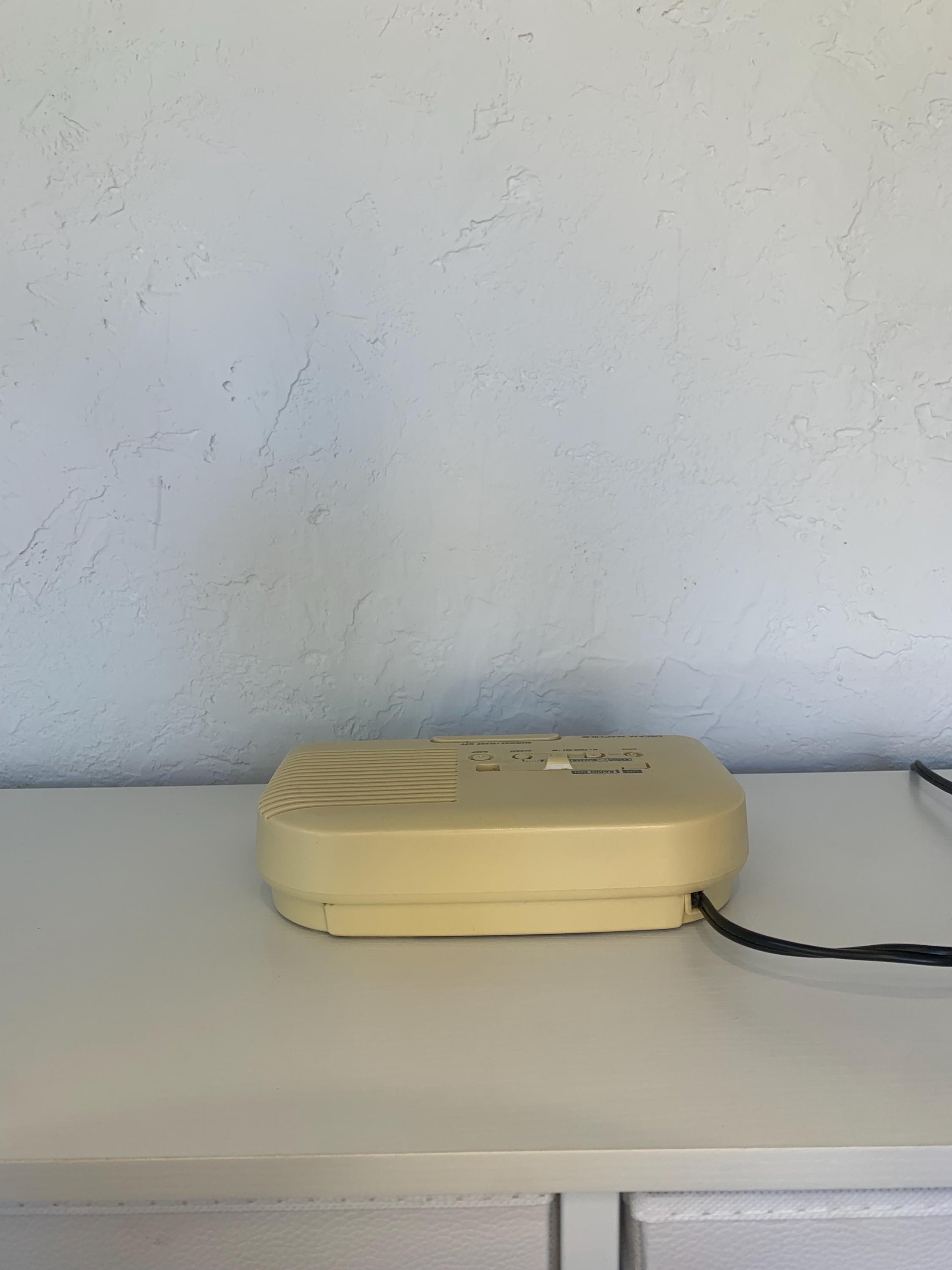 Vintage Sony ICF-C25 Dream Machine Alarm Clock Radio White - Etsy