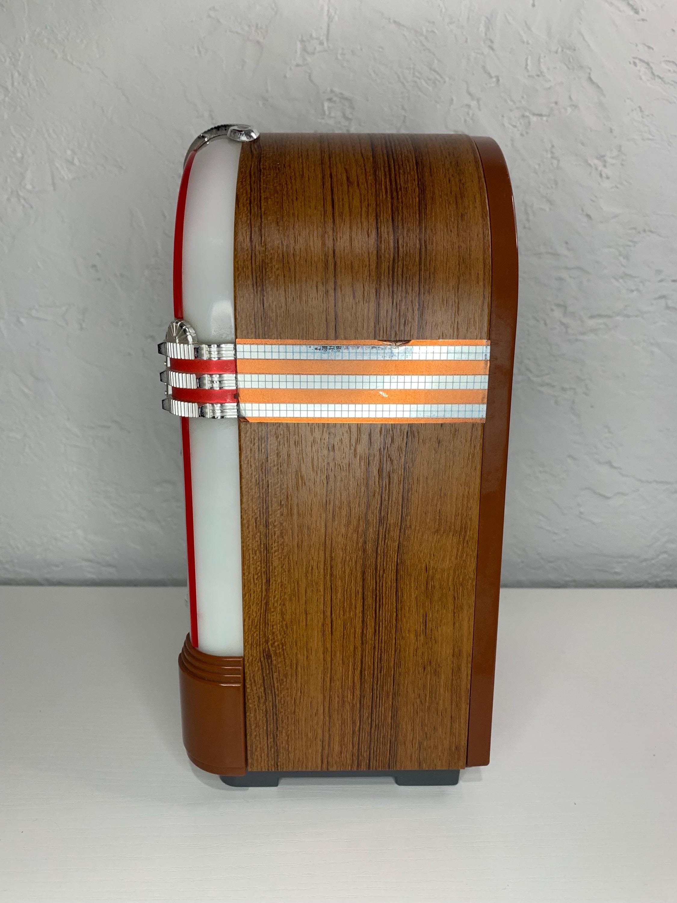 Vintage Wurlitzer Toy Juke Box Toy 90s Retro Collective Mini Cassette ...