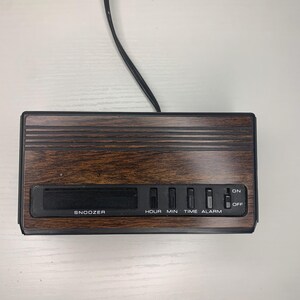 Vintage Spartus Digital Alarm Clock Model 1108 80s Retro - Etsy