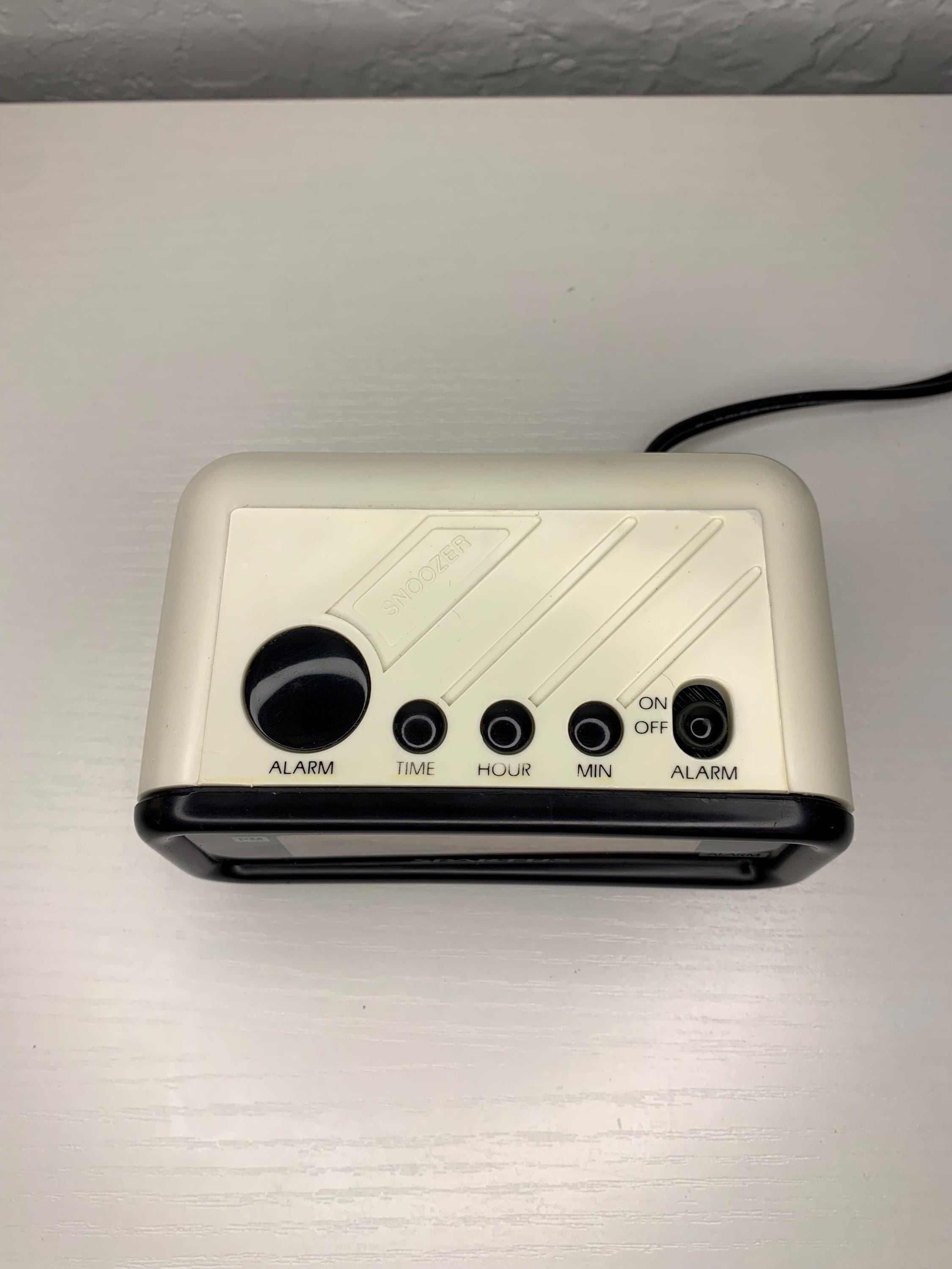 Retro 90s Spartus Model 1201 Digital Alarm Clock LCD Excellent ...