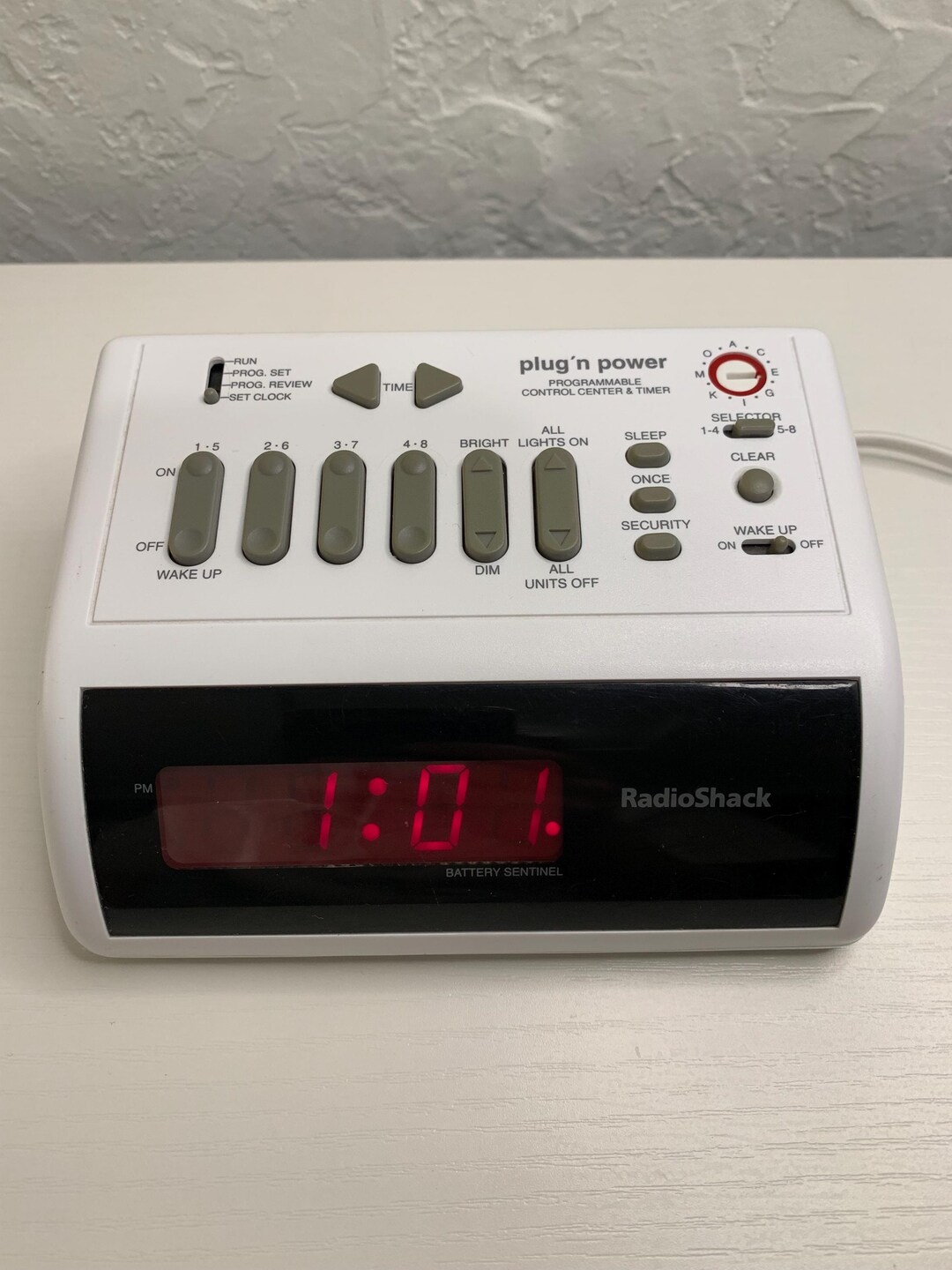 Retro 90s Radioshack X10 Powerhouse Mini-timer Control Center Alarm ...