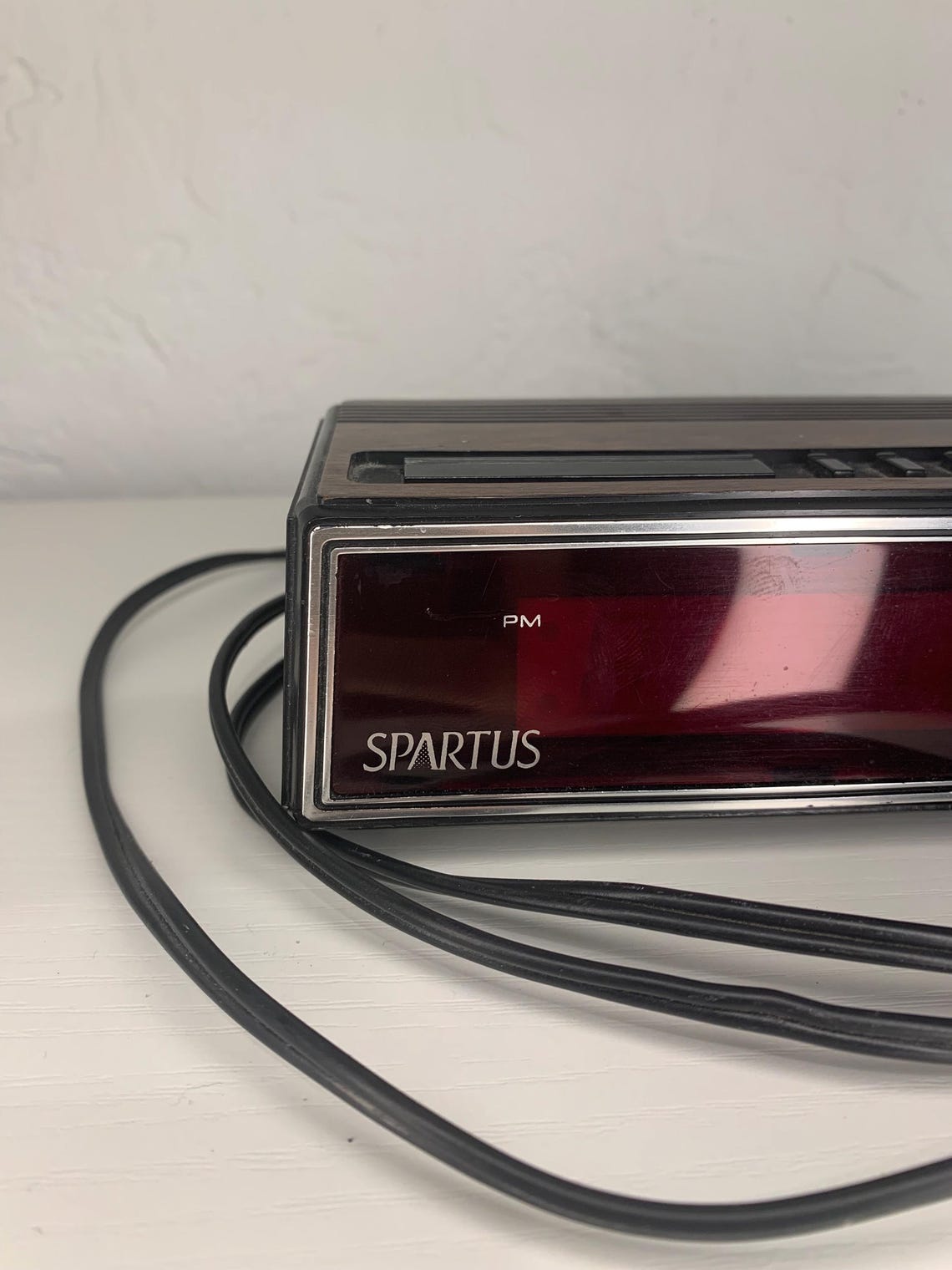 Vintage Spartus Digital Alarm Clock Model 1108 80s Retro - Etsy