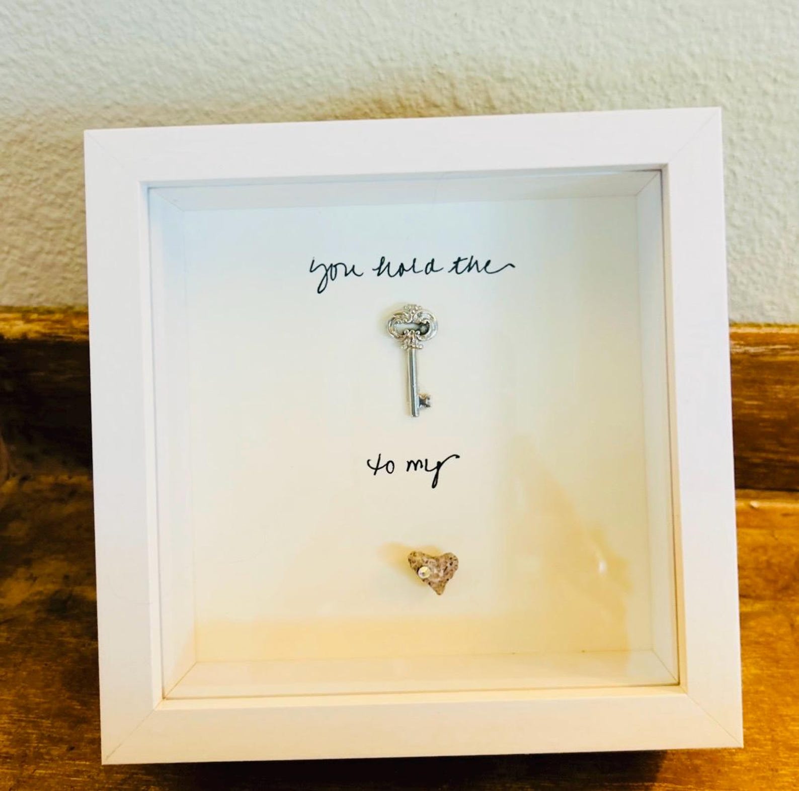 Sea Glass Shadow Box Frames Featuring Authentic Sea Glass and Other ...