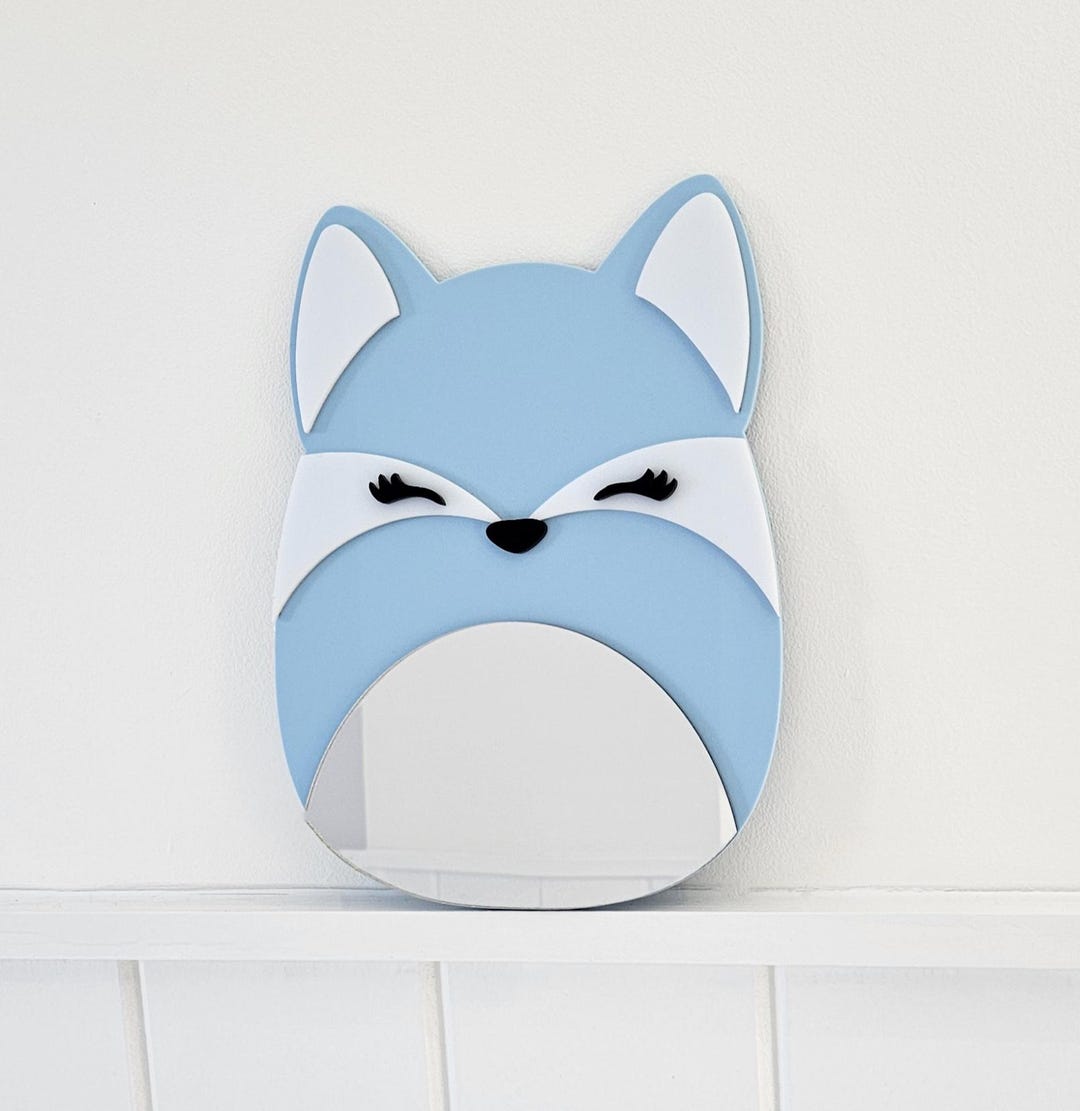 Squishmallows Style Mirror Wall Decor / Kids Room Decor / Nursery Decor ...
