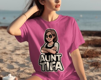Outrageous Christmas Outfits I AM Aunt Tifa SVG, Aunt Tifa Funny Svg ...
