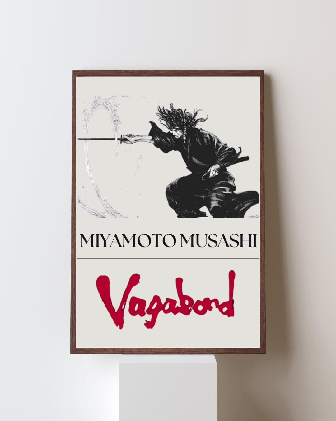 Miyamoto Musashi Print - Vagabond Wall Art - Samurai Poster - Japanese ...