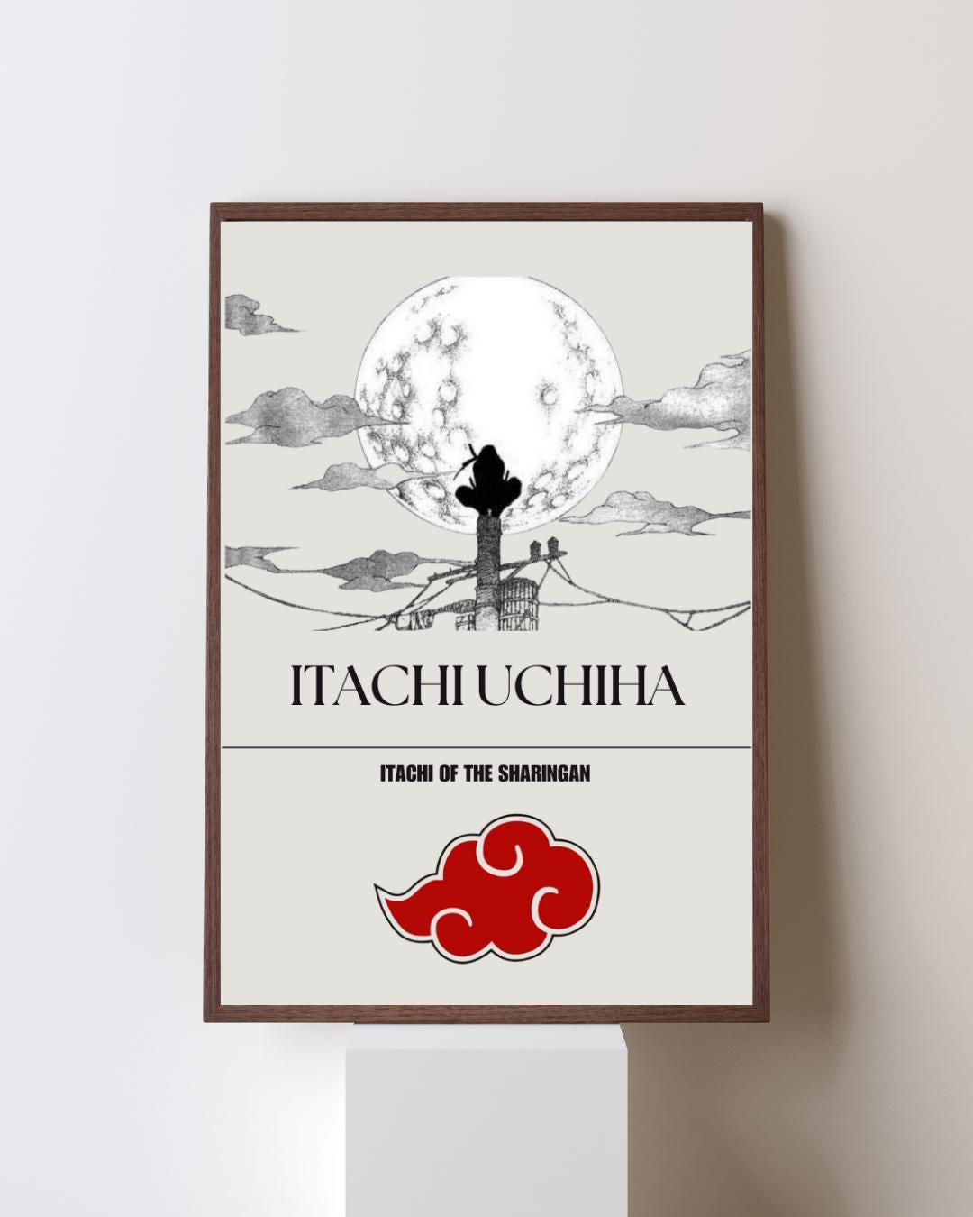Itachi - Itachi Uchiha Art - Anime Print - Anime Decor - Wall Art ...