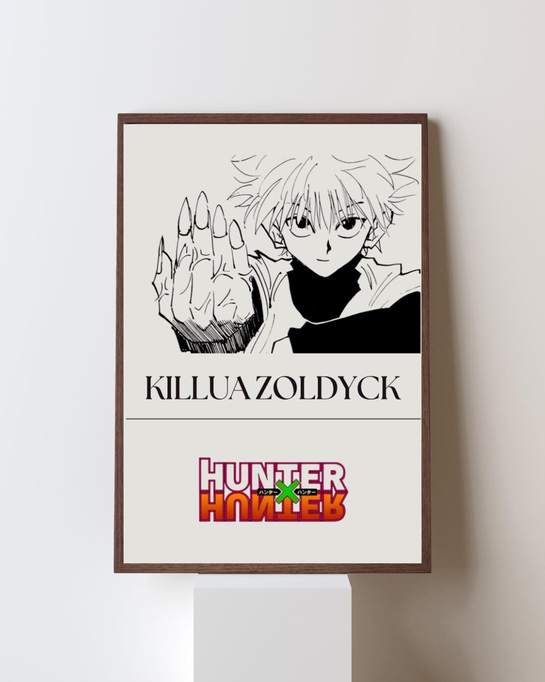 Killua Zoldyck Hunter X Hunter Anime Poster Print - Hxh Wall Art Decor ...