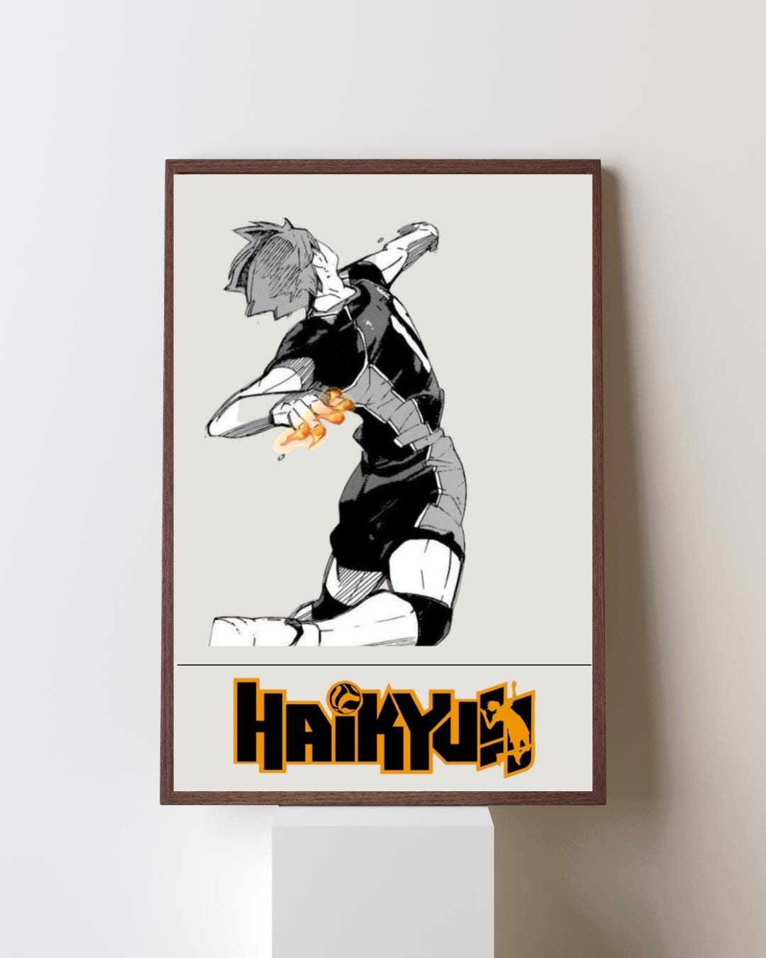 Shoyo Hinata Poster - Haikyuu Wall Art - Anime Print - Volleyball Anime ...