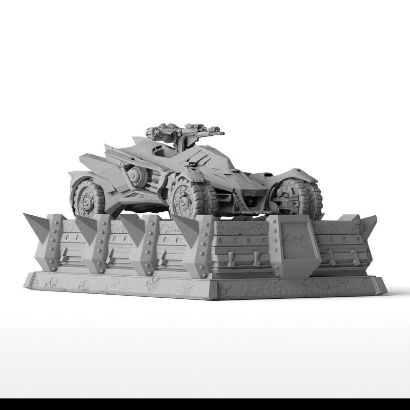 Batmobile Stl - Etsy