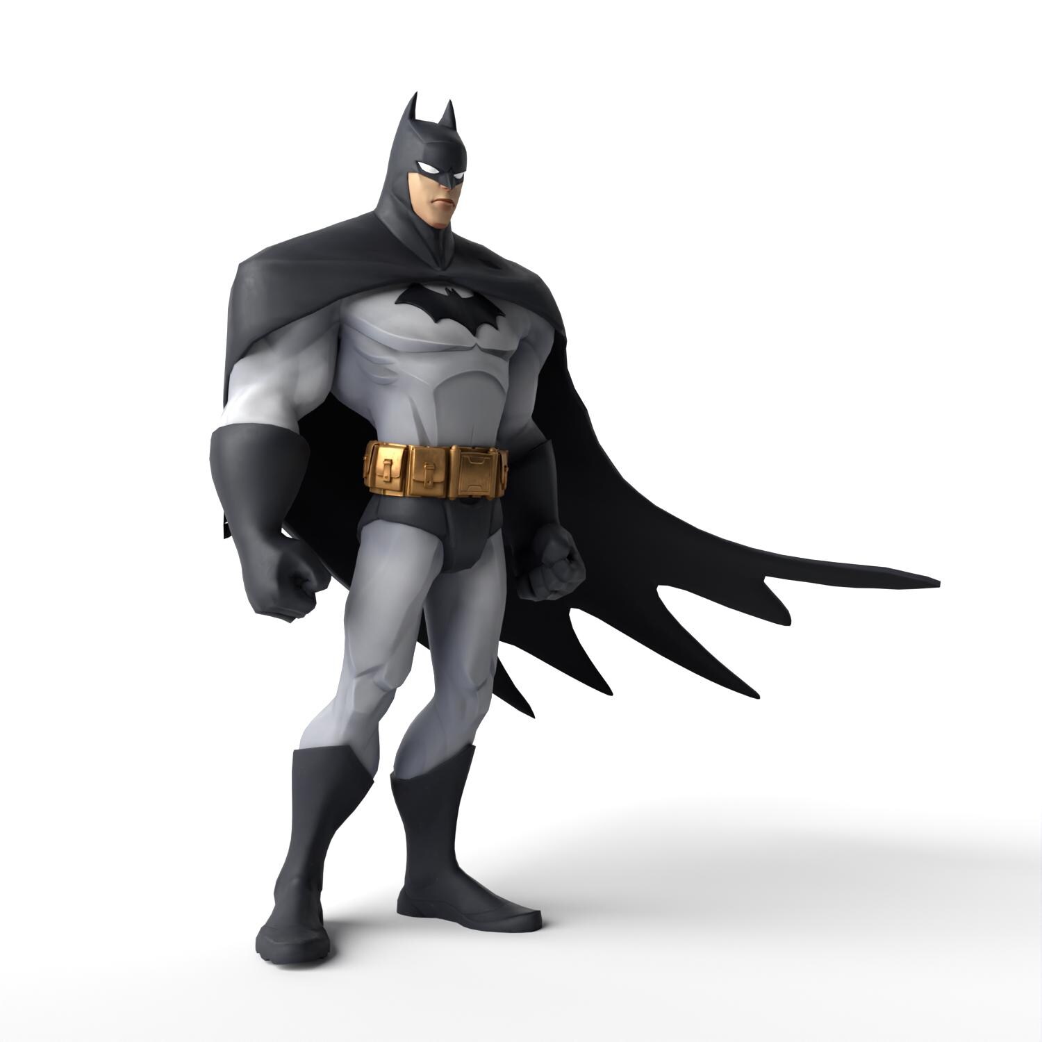 Batman Animated Series 3D Printable STL File – Classic Dark Knight ...