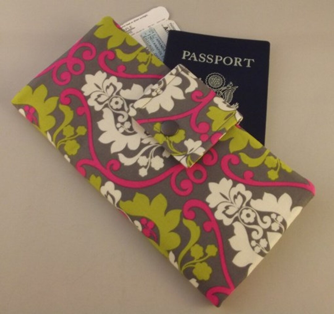 Dollbirdies Long Boarding Pass Passport Wallet - Etsy