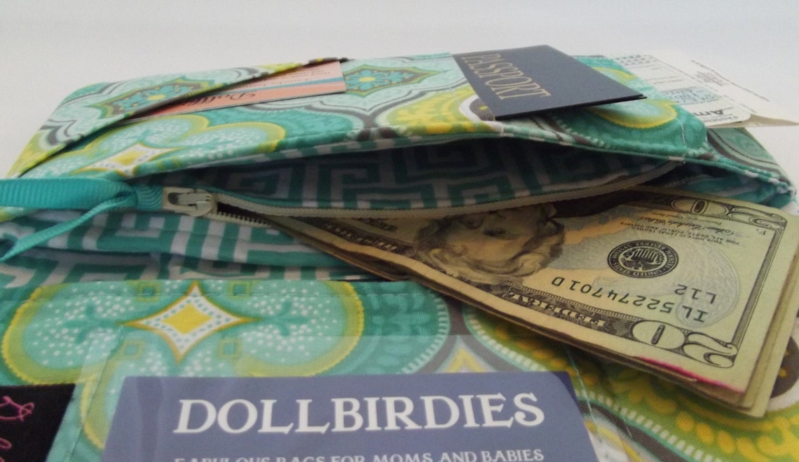 ADD ON a Zipper Pouch to Your Family Boarding Pass Passport - Etsy