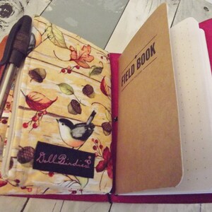 Dollbirdies Original Fieldnote/pocket Traveler Notebook Insert, Fieldnote Wallet, Pocket TN ...