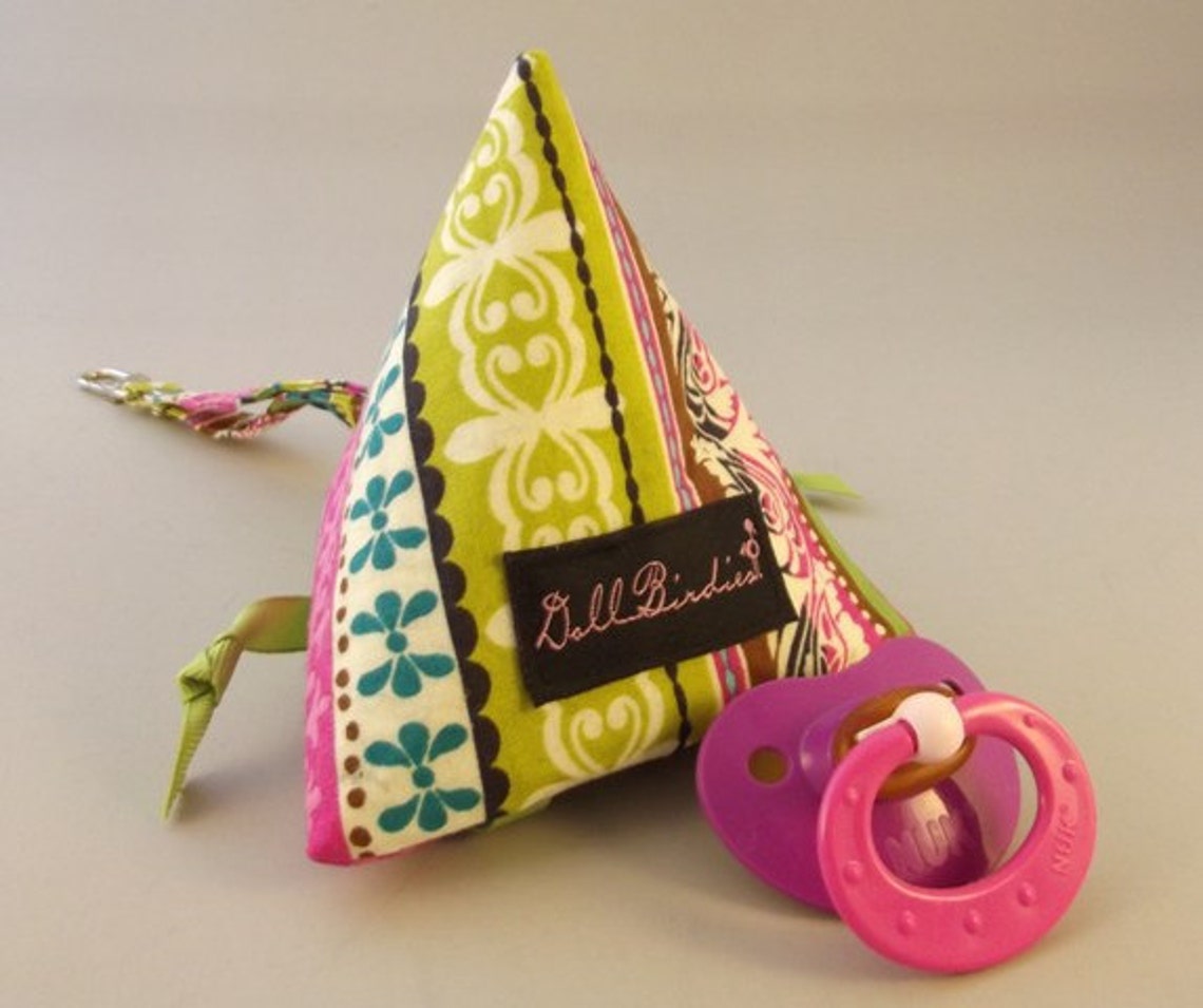Original Pacifier Pyramid/coin Purse/jewelry Bag/small - Etsy