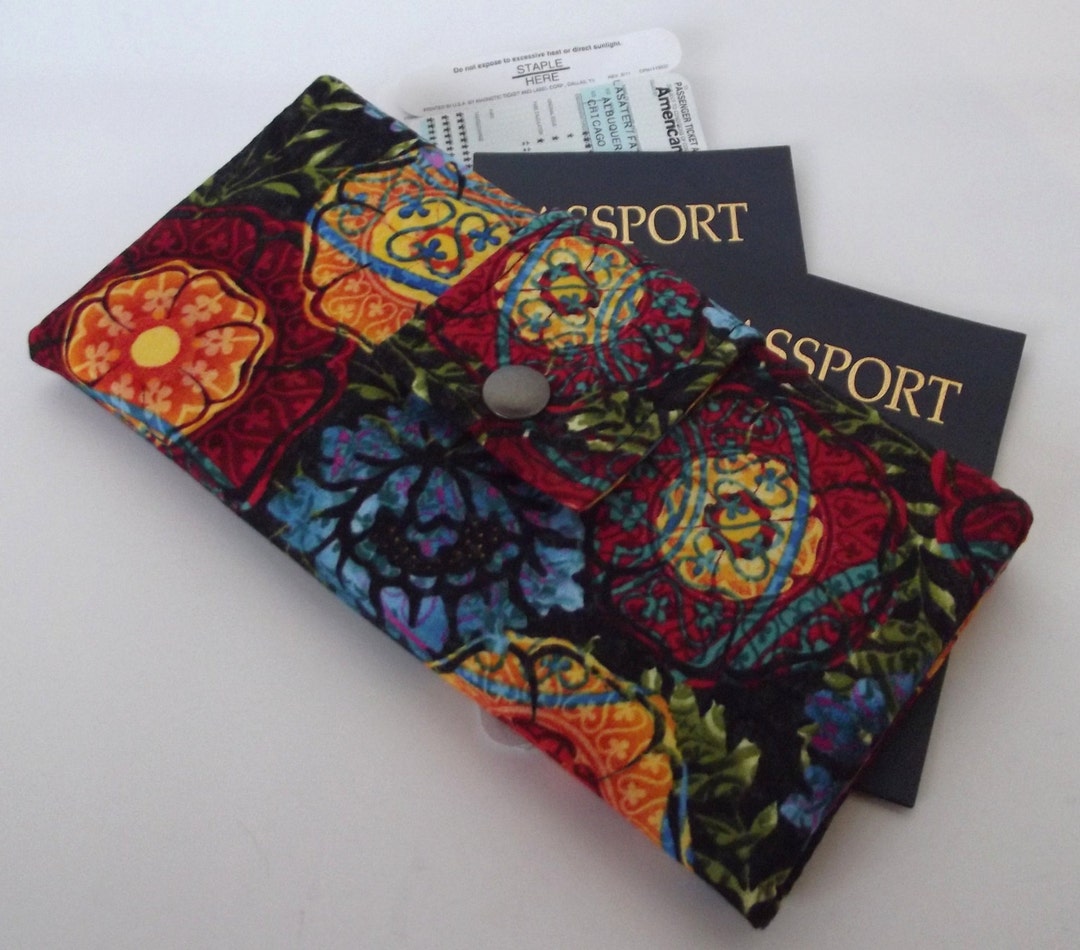 Dollbirdies Long Boarding Pass Passport Wallet - Etsy