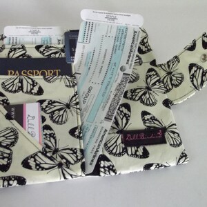 Dollbirdies Boarding Pass Passport Wallet - Etsy