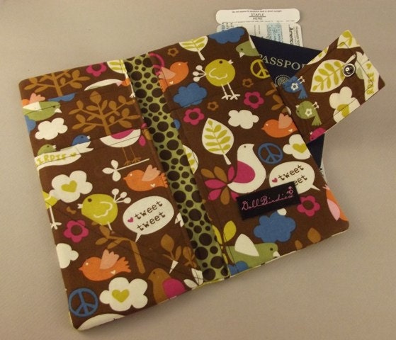 Dollbirdies Long Boarding Pass Passport Wallet - Etsy