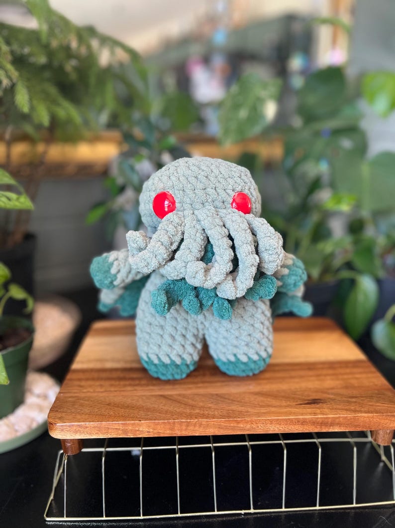 Cthulhu Plushie | Crochet Cthulhu Plush | Cthulhu Amigurumi | Handmade ...
