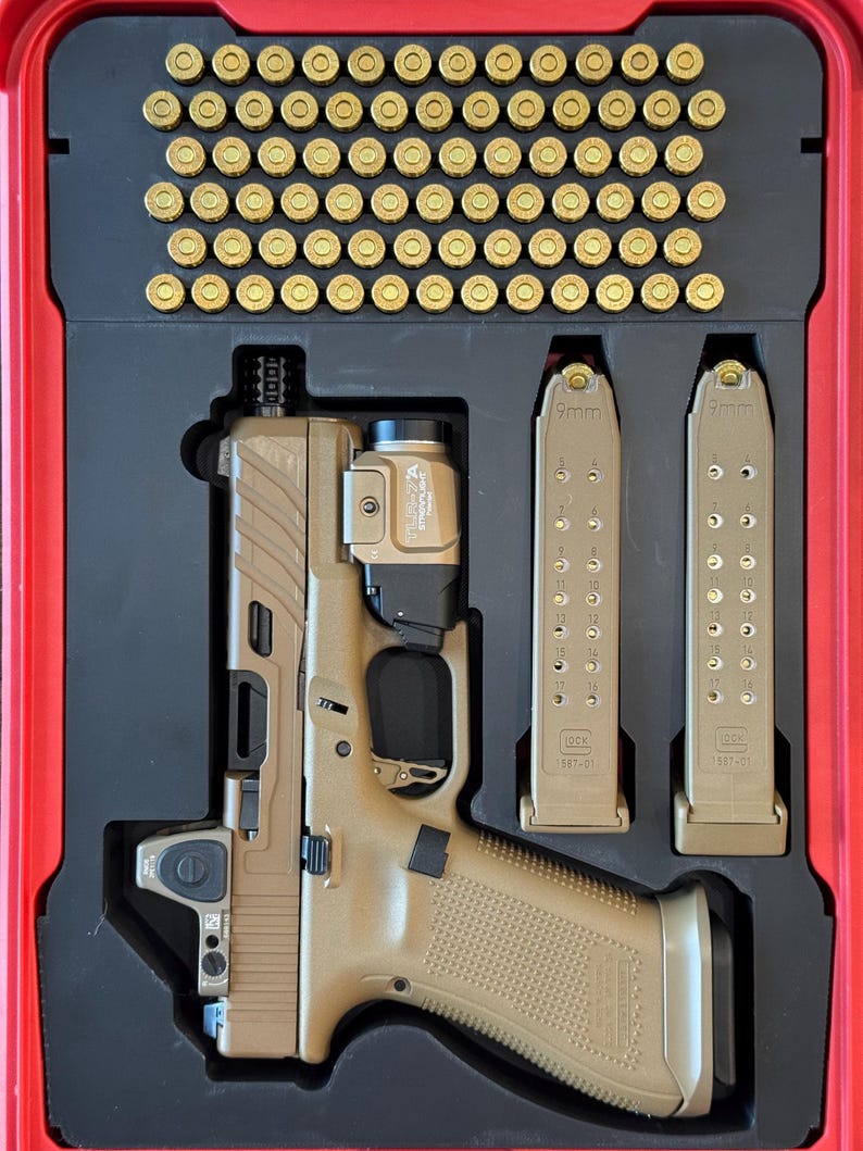 Milwaukee PACKOUT Glock Case Insert | Custom Gun Storage Insert for ...
