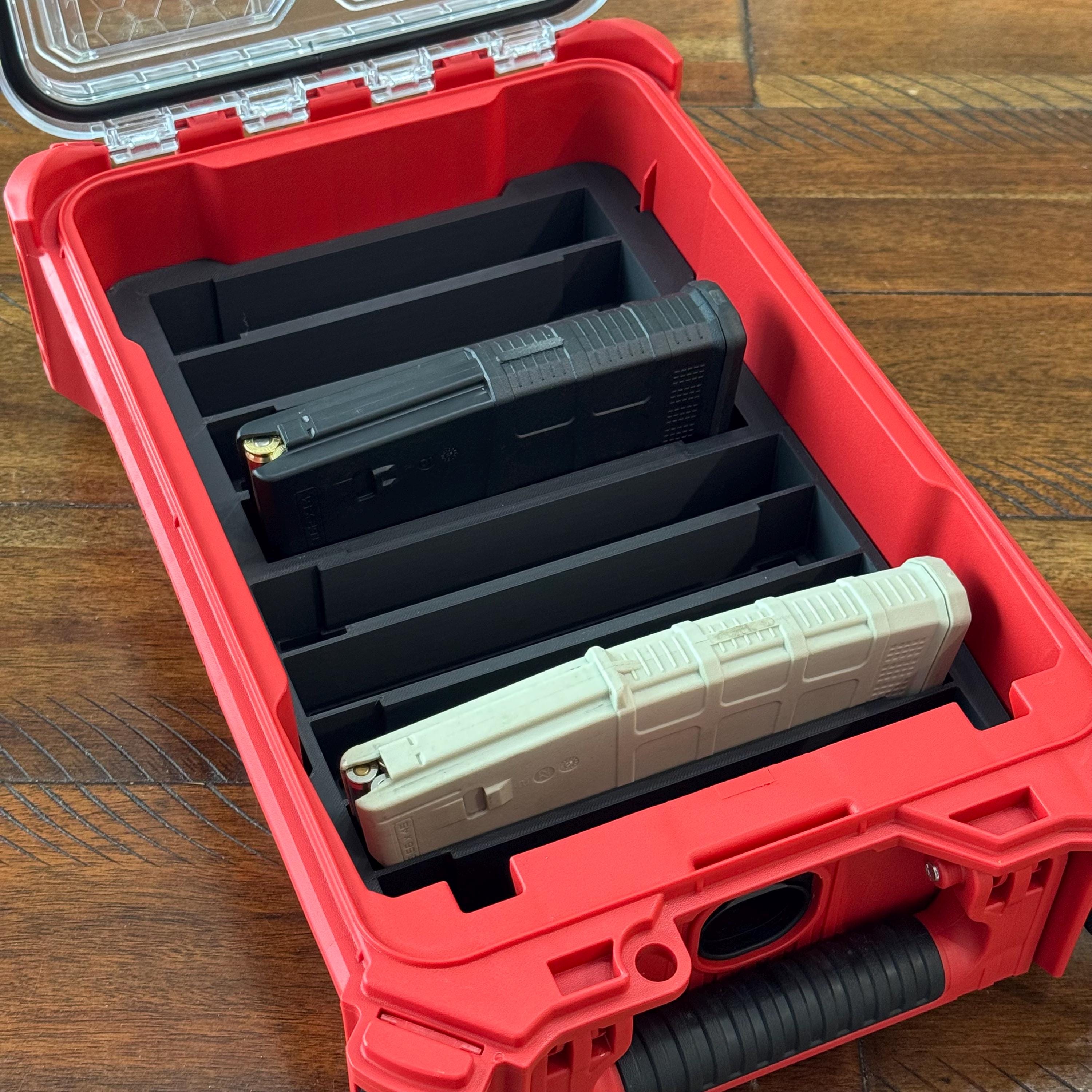 Milwaukee PACKOUT Magazine Storage - HOLDS 8x MAGS! Compact Organizer ...