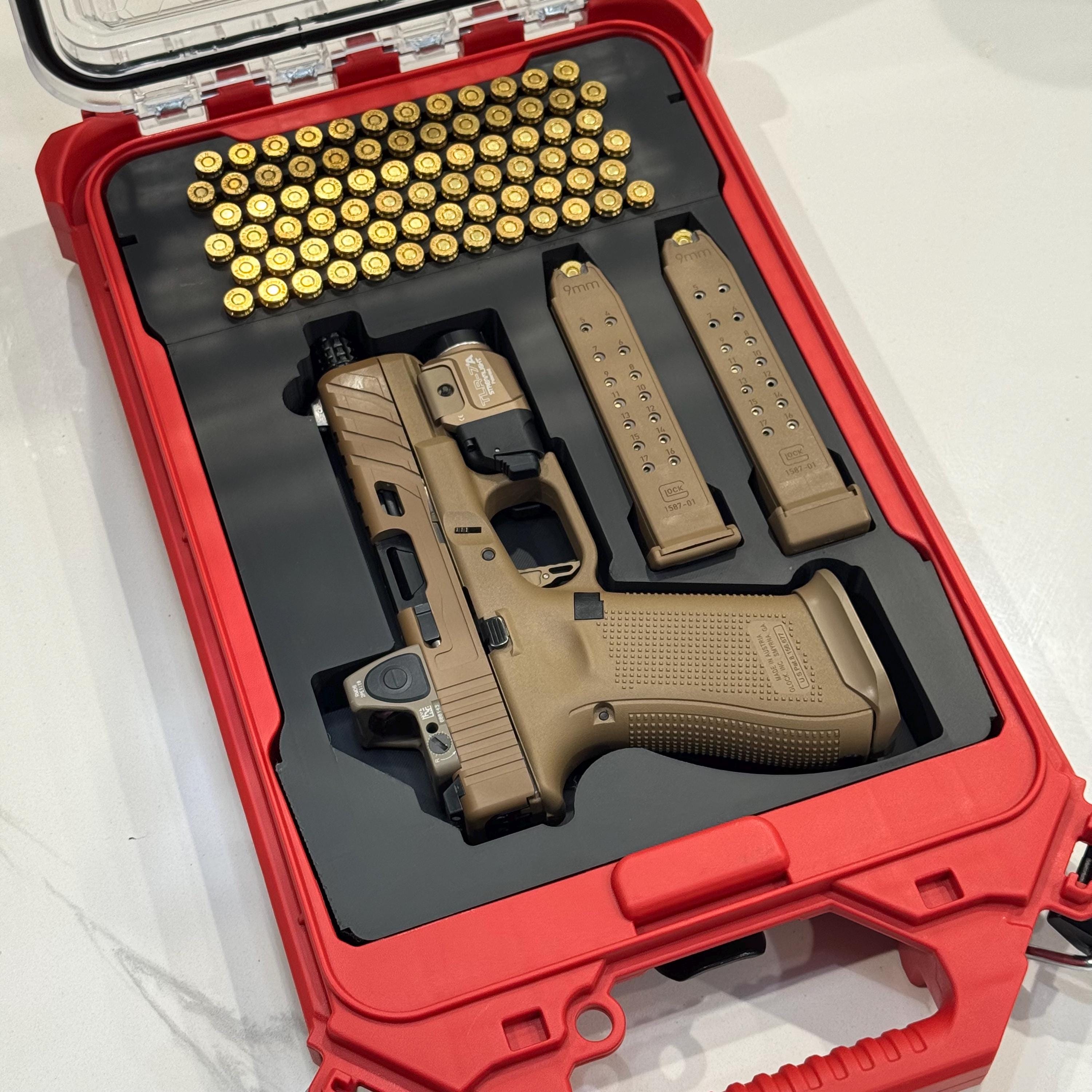 Milwaukee PACKOUT Glock Case Insert | Custom Gun Storage Insert for ...
