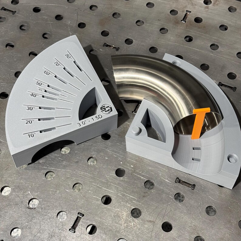 3.0" Elbow Tube Cutting Fabrication Jig - Heavy-duty Tube Bend Fixture ...