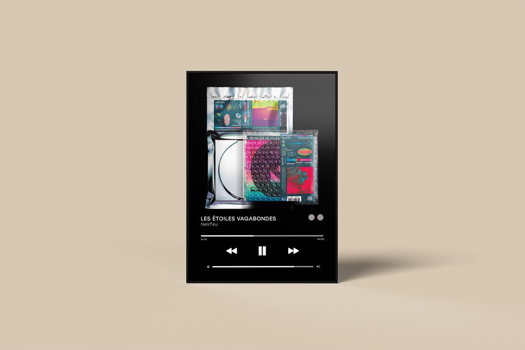 LEV Nekfeu Poster | Hip-hop Artwork | US Rap Print | Rap Album Cover ...