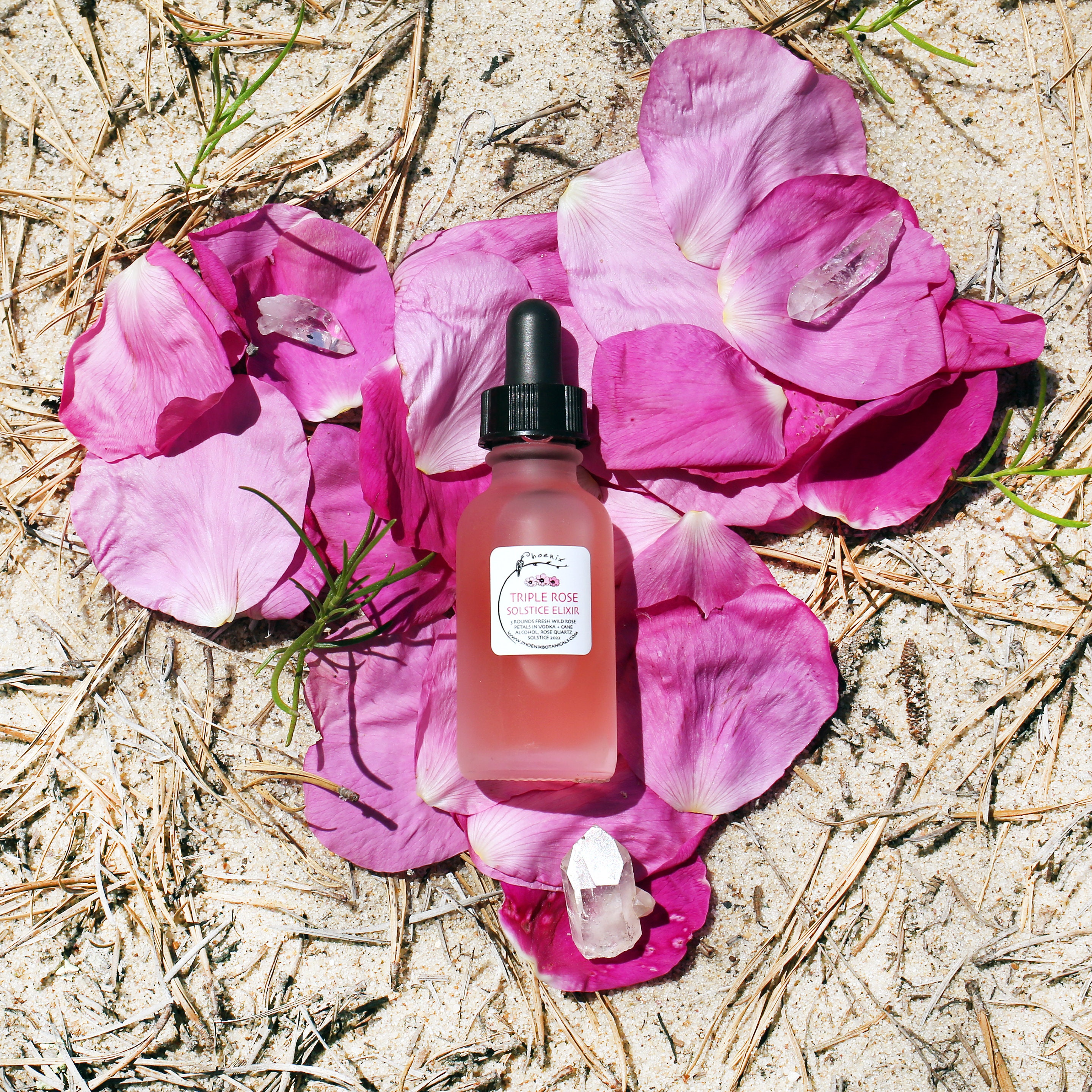 Triple Rose Solstice Elixir - Drinkable Fresh Rose Potion ~ Solstice ...