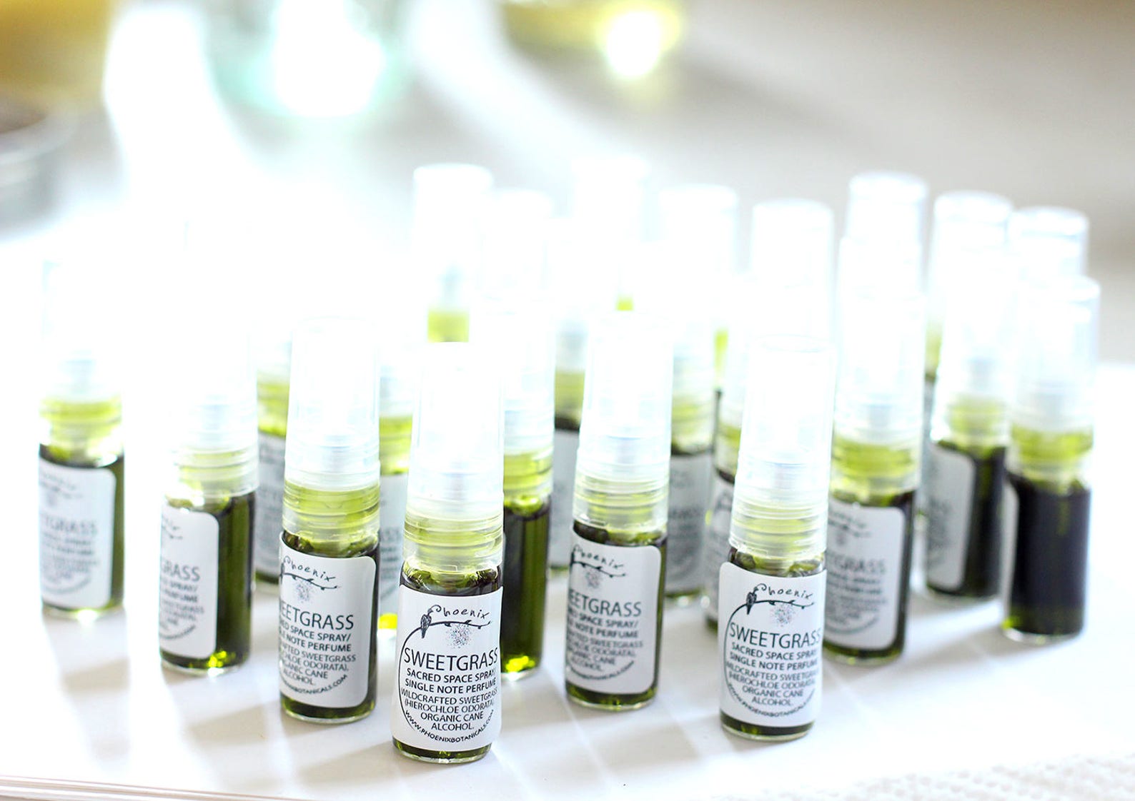 Sweetgrass Single Note Perfume Mist for Sacred Space and Sweet - Etsy