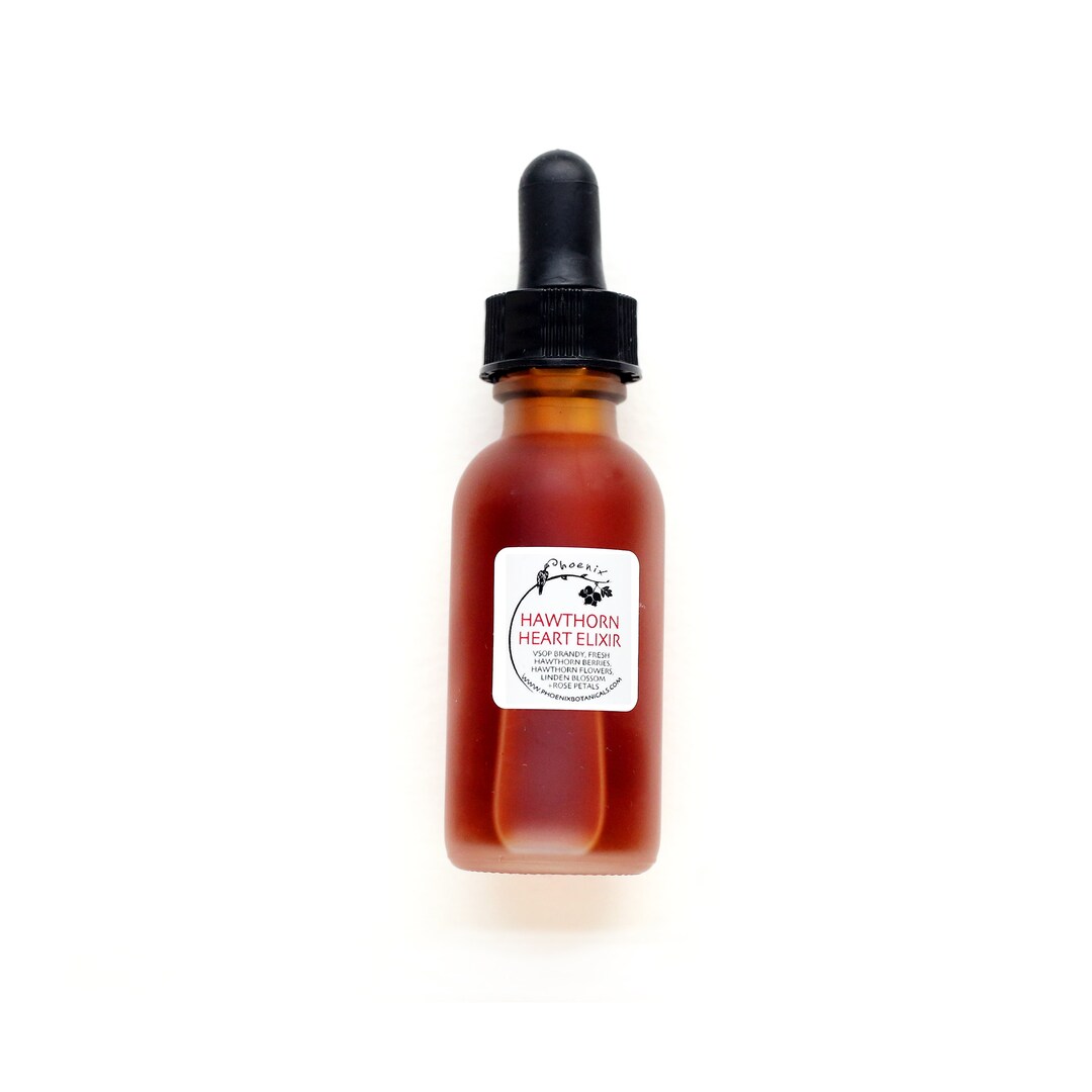 Double Strength - Hawthorne Heart Elixir - A Potent Heart Nourishing ...