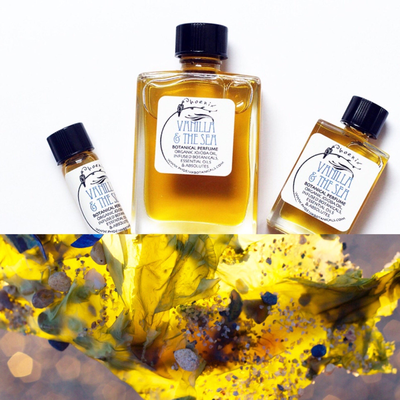 Vanilla and the Sea - Natural Perfume 1ml Vial - Etsy