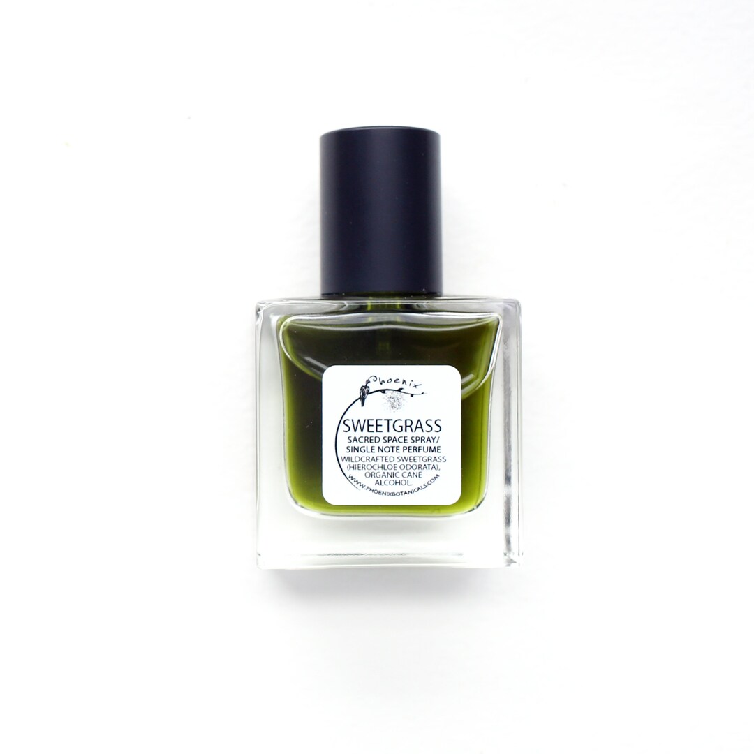 Sweetgrass Single Note Perfume Mist for Sacred Space and Sweet - Etsy