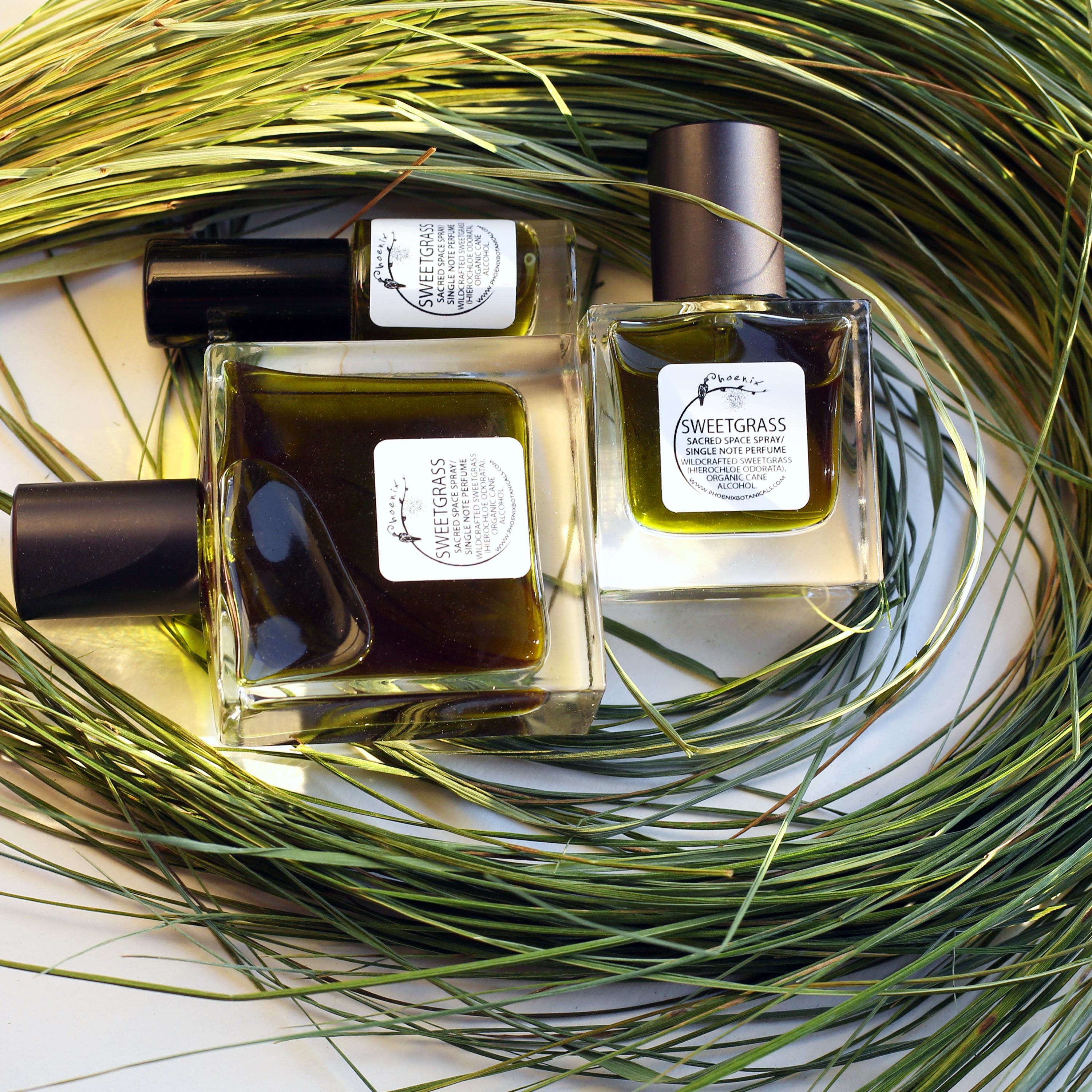 Sweetgrass Single Note Perfume Mist for Sacred Space and Sweet Energy ...