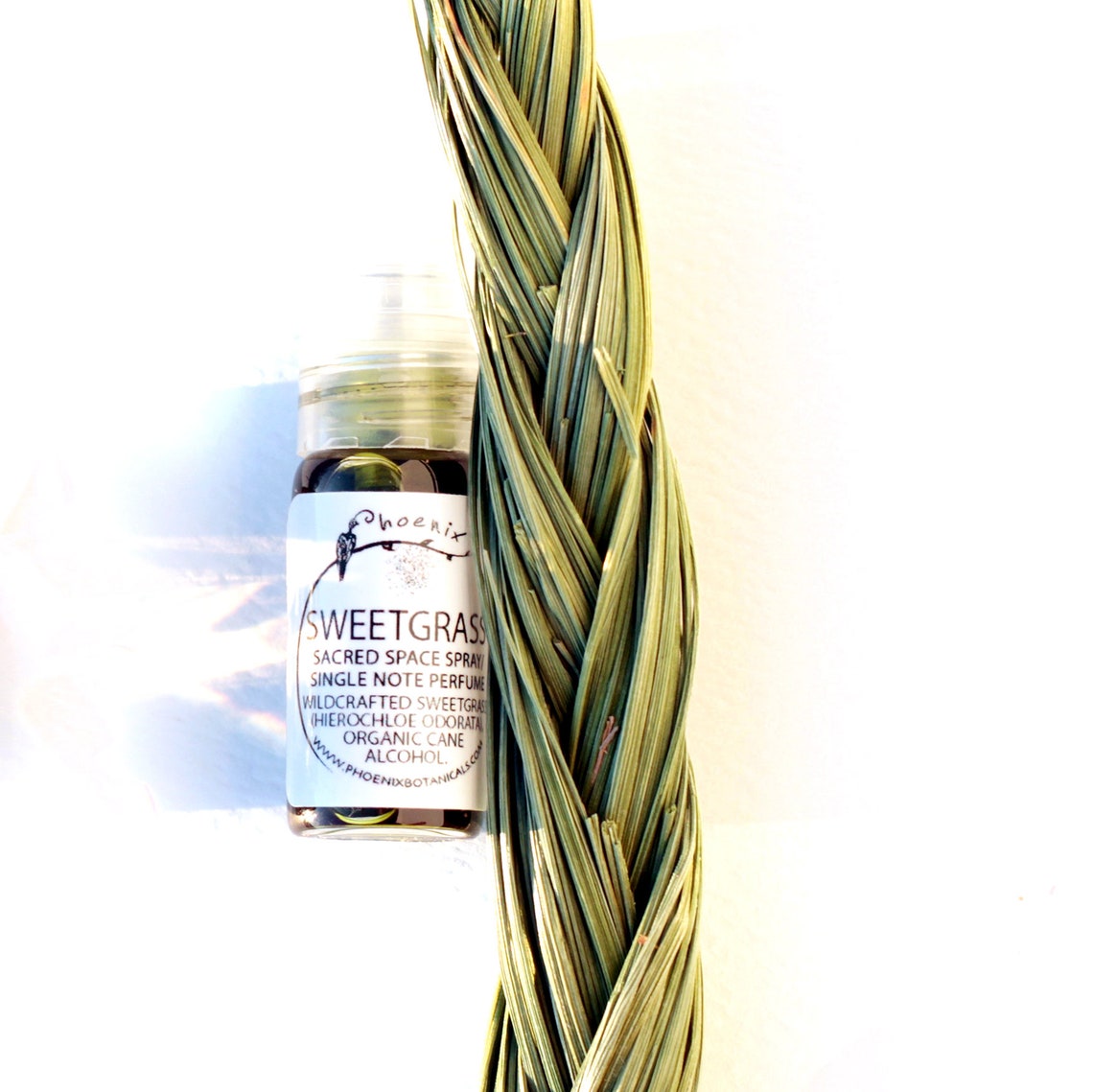 Sweetgrass Single Note Perfume Mist for Sacred Space and Sweet - Etsy