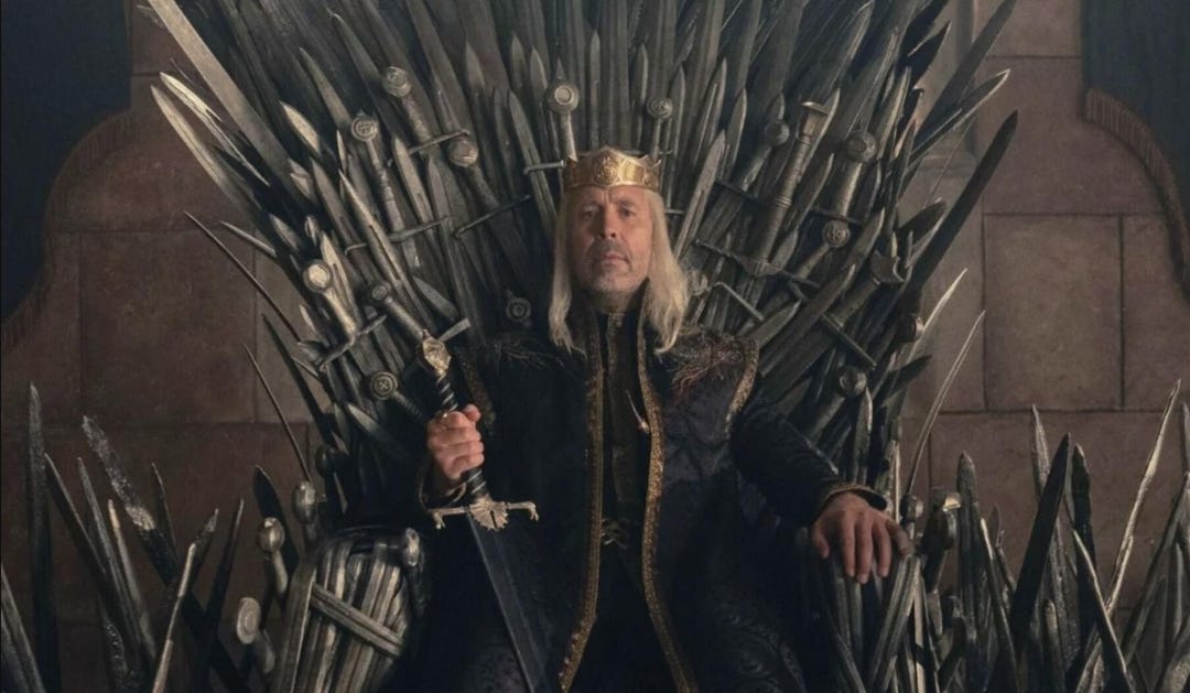 Blackfyre - Replica Sword - House of the Dragon - Viserys Targaryen ...