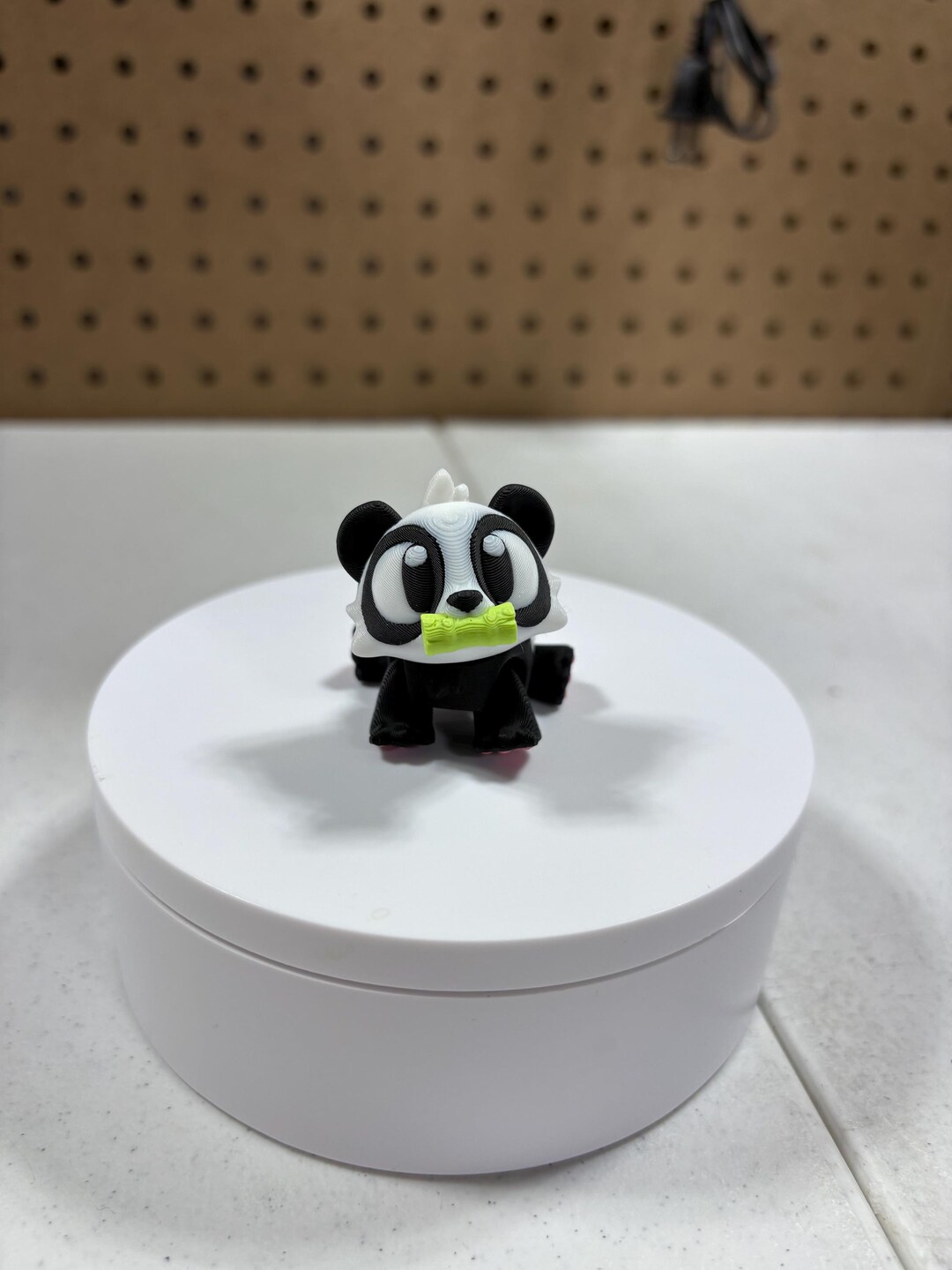Flexi Panda – Articulated 3D Printed Fidget Toy | Poseable Bamboo ...