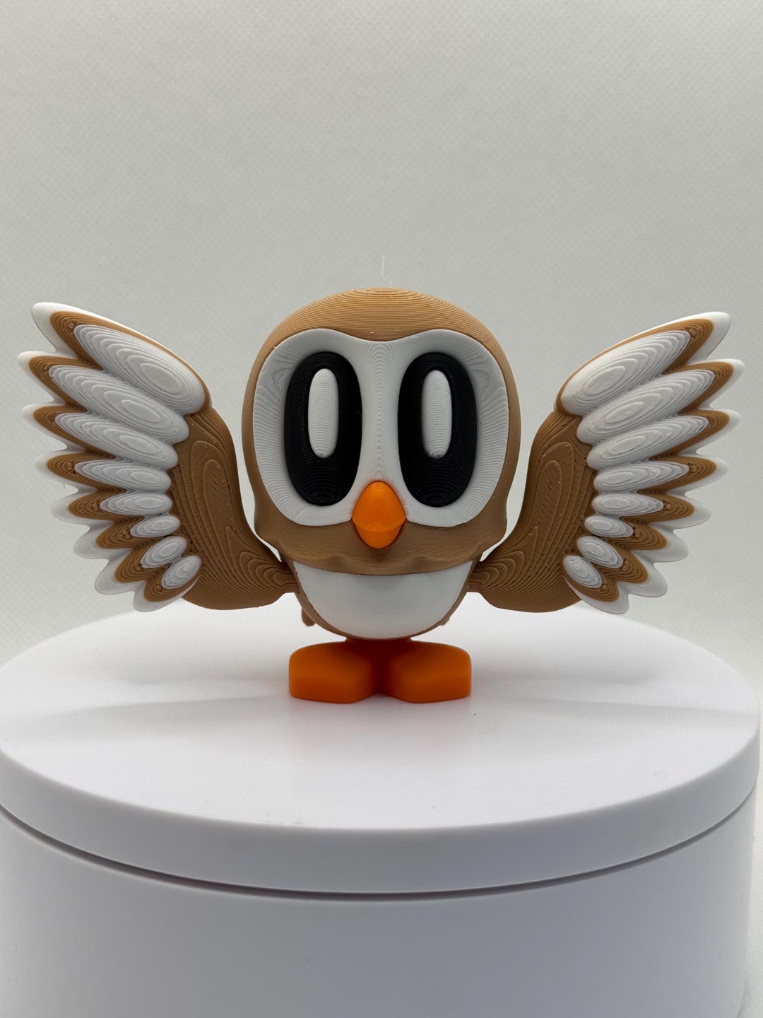 Blob Owl – Articulated 3D Printed Owl Fidget Toy | Cute Woodland Desk ...