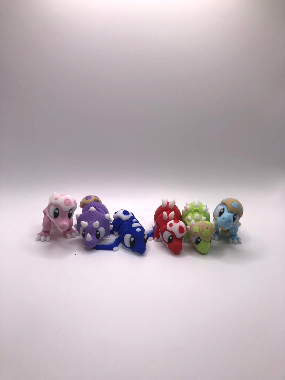 Flexi Dinosaurs – Articulated 3D Printed Dinosaur Fidget Toy | Cute ...