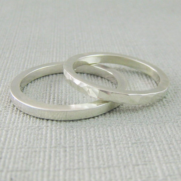 Silver Stacking Ring - Etsy