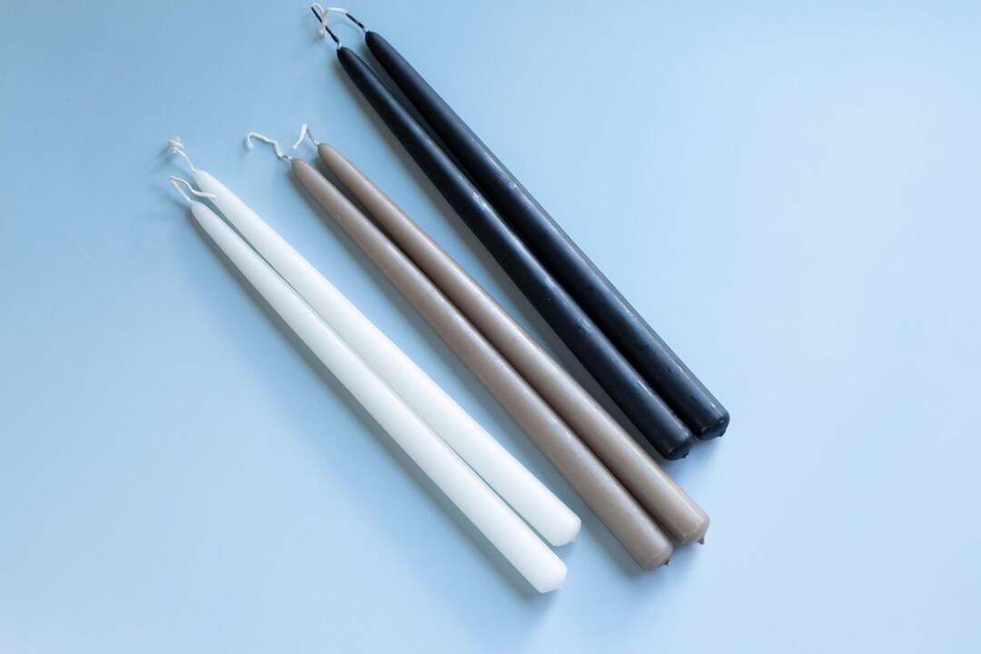 Taper Candles | Long Candles | Elegant Dining Table - Etsy