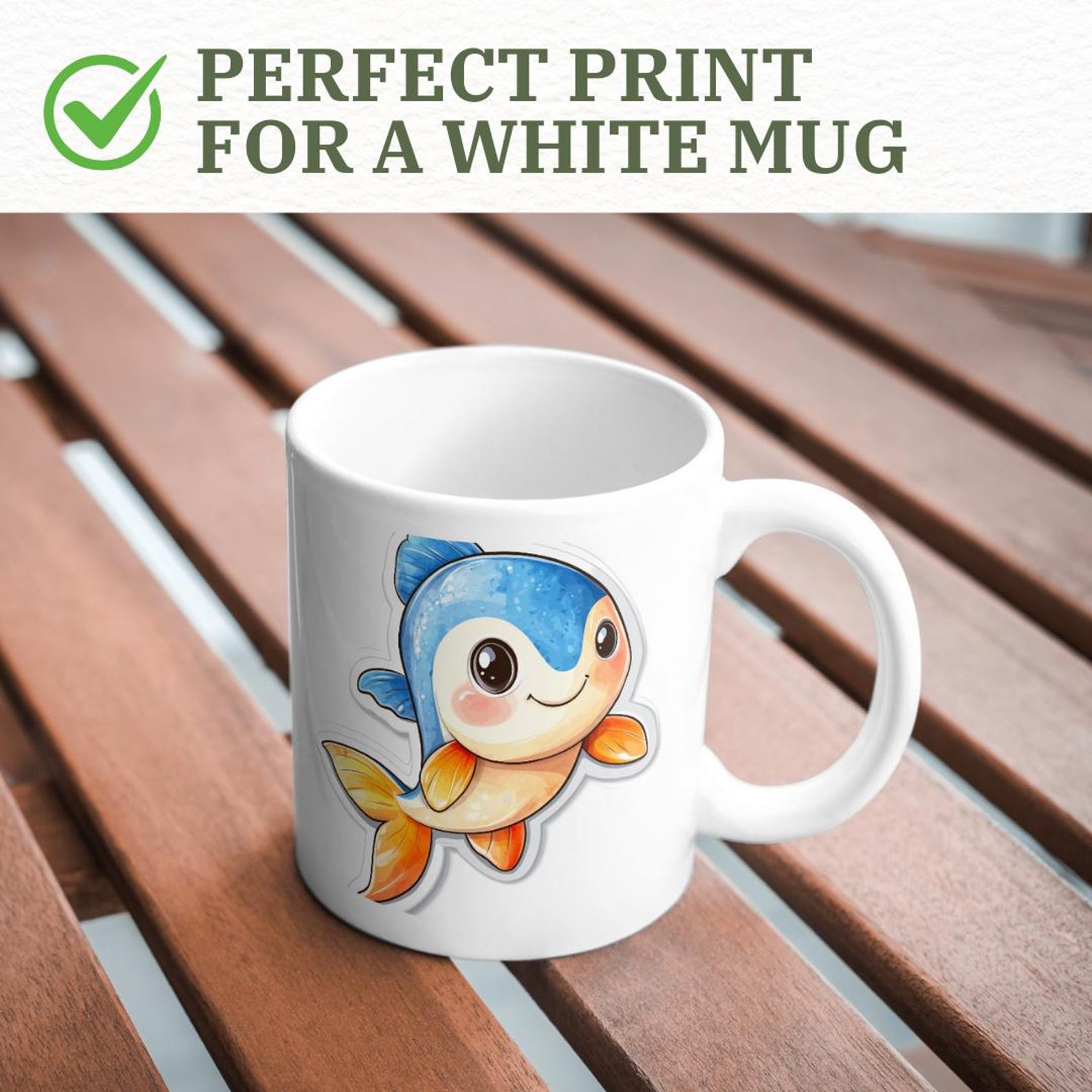 22 Fish Clipart JPG - Cute and Colorful Ocean Animals, Tropical Sea ...