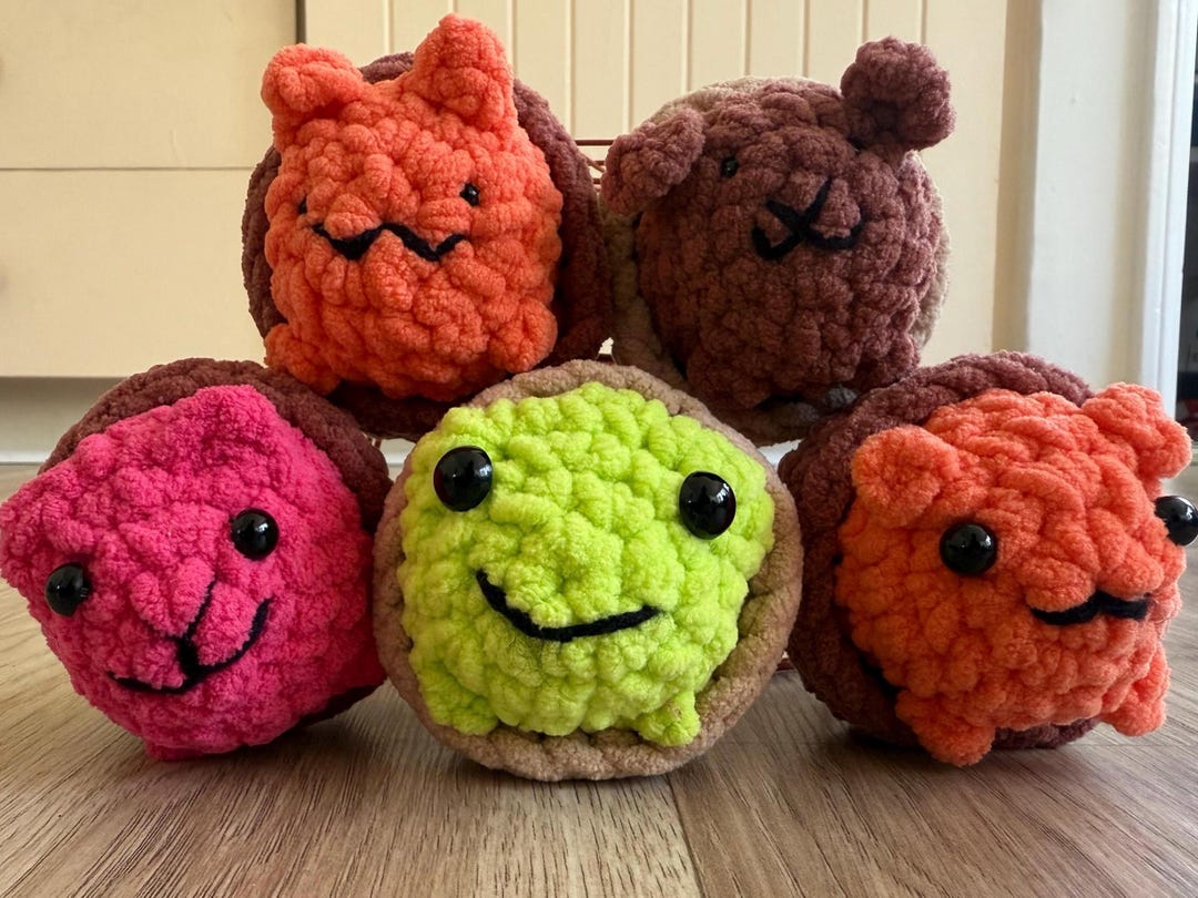 Popping Ice Cream Cone Amigurumi - Etsy