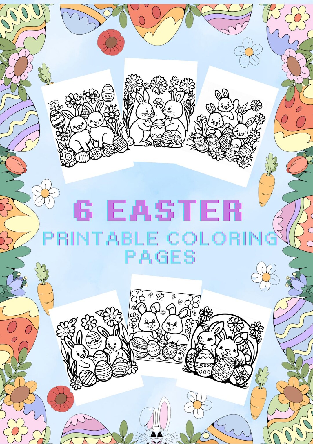 Easter Coloring Pages: Fun Activities for Kids, DIY Projects ...