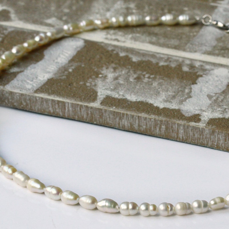Freshwater Pearl Necklace - Etsy