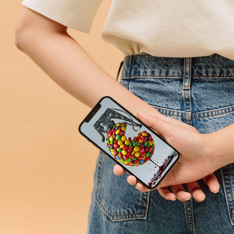 Exploded Grenade of Sweets Digital Download - Aesthetic Phone Wallpaper ...